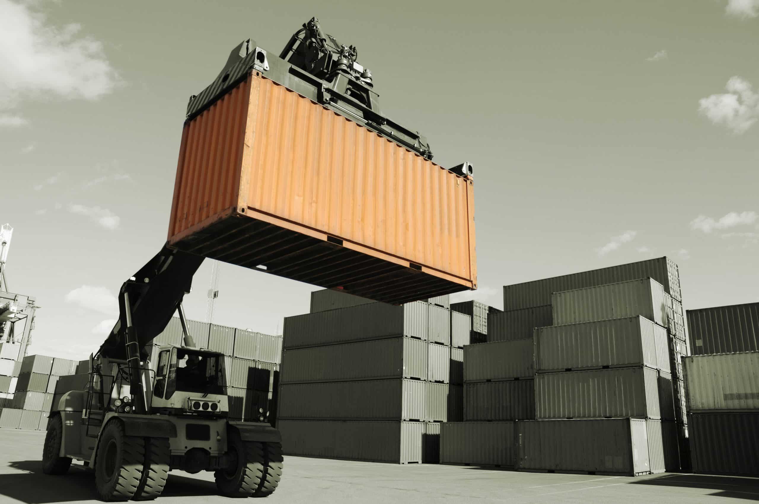 forklift, containers and port | Movers KL Selangor